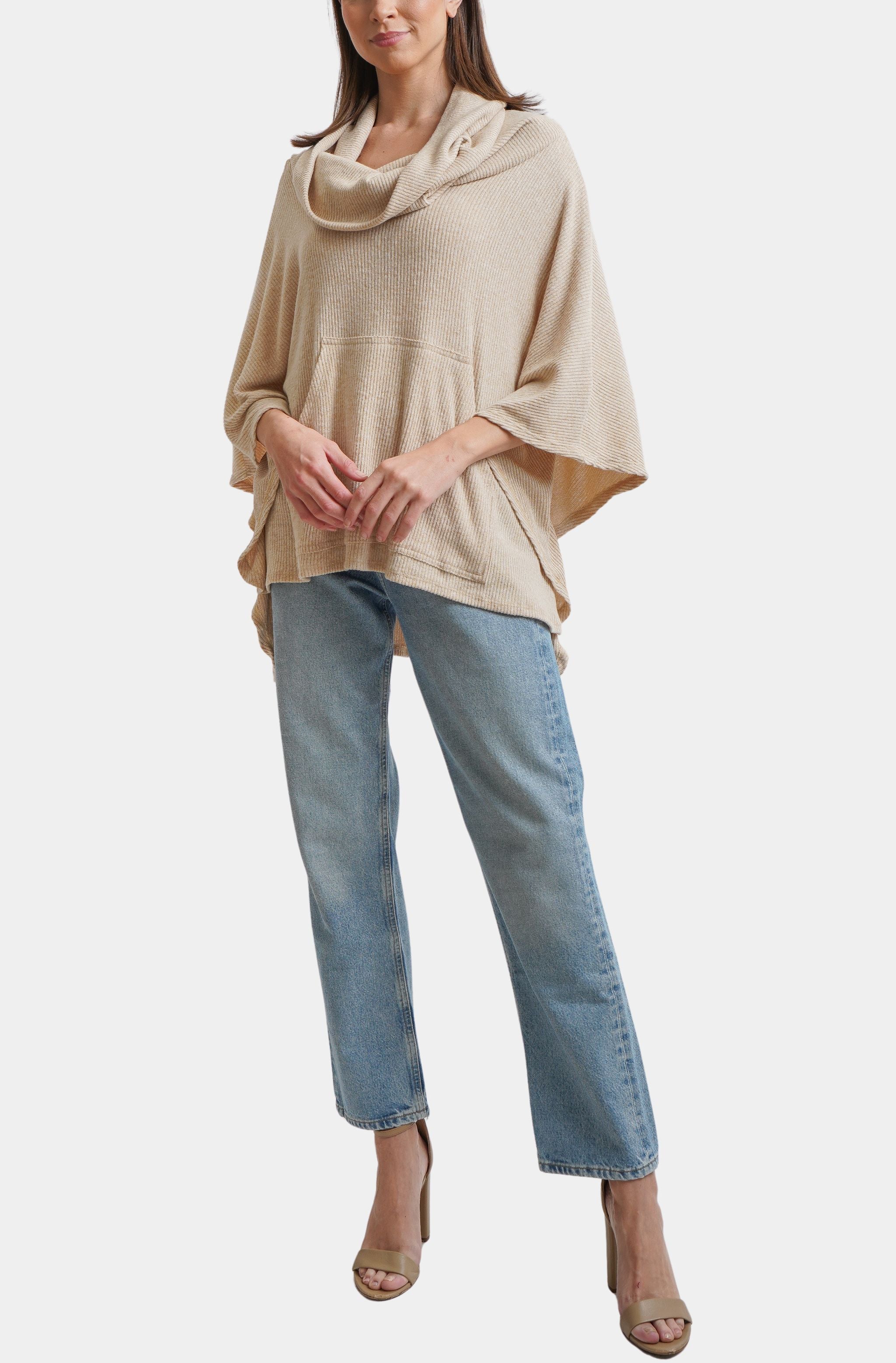 Riley Cowl Neck Sweater – HEMLINE French Quarter